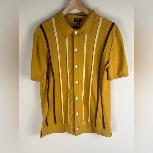 Todd Snyder | Shirts | Todd Snyder Silk Cotton Short Sleeve Stripe ...